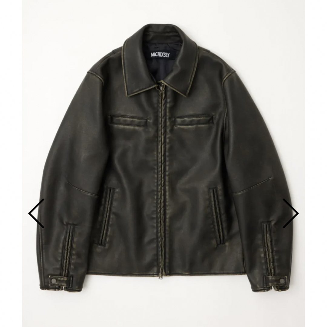 SLY - MICHIXSLY F/LEATHER ジャケット♡ブラックの通販 by n&k SLY - MICHIXSLY F/LEATHER ジャケット♡ブラックの通販 by n&k