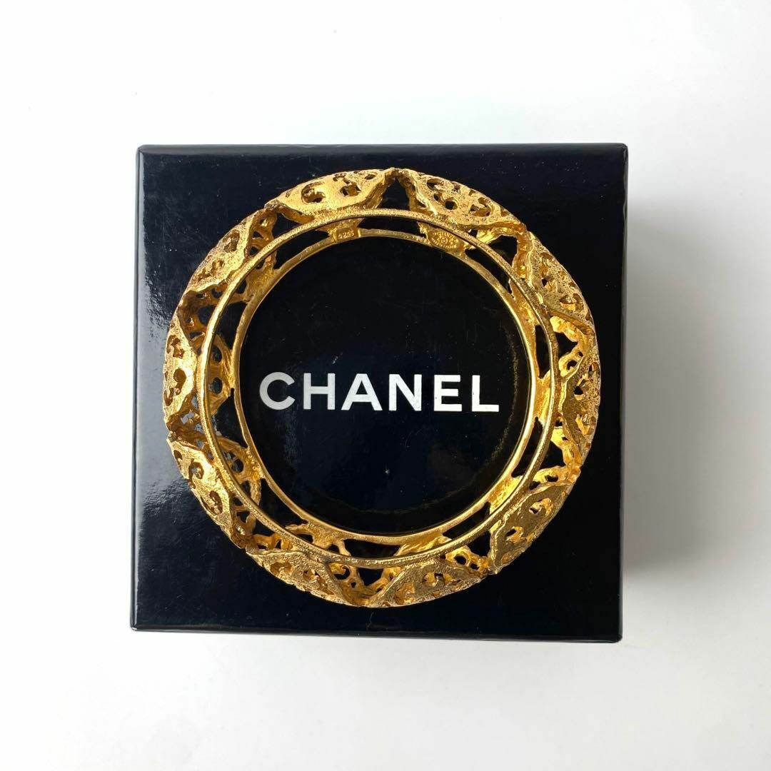 CHANEL - シャネル CHANEL ココマーク ビンテージ バングル CHANEL - シャネル CHANEL ココマーク ビンテージ バングル