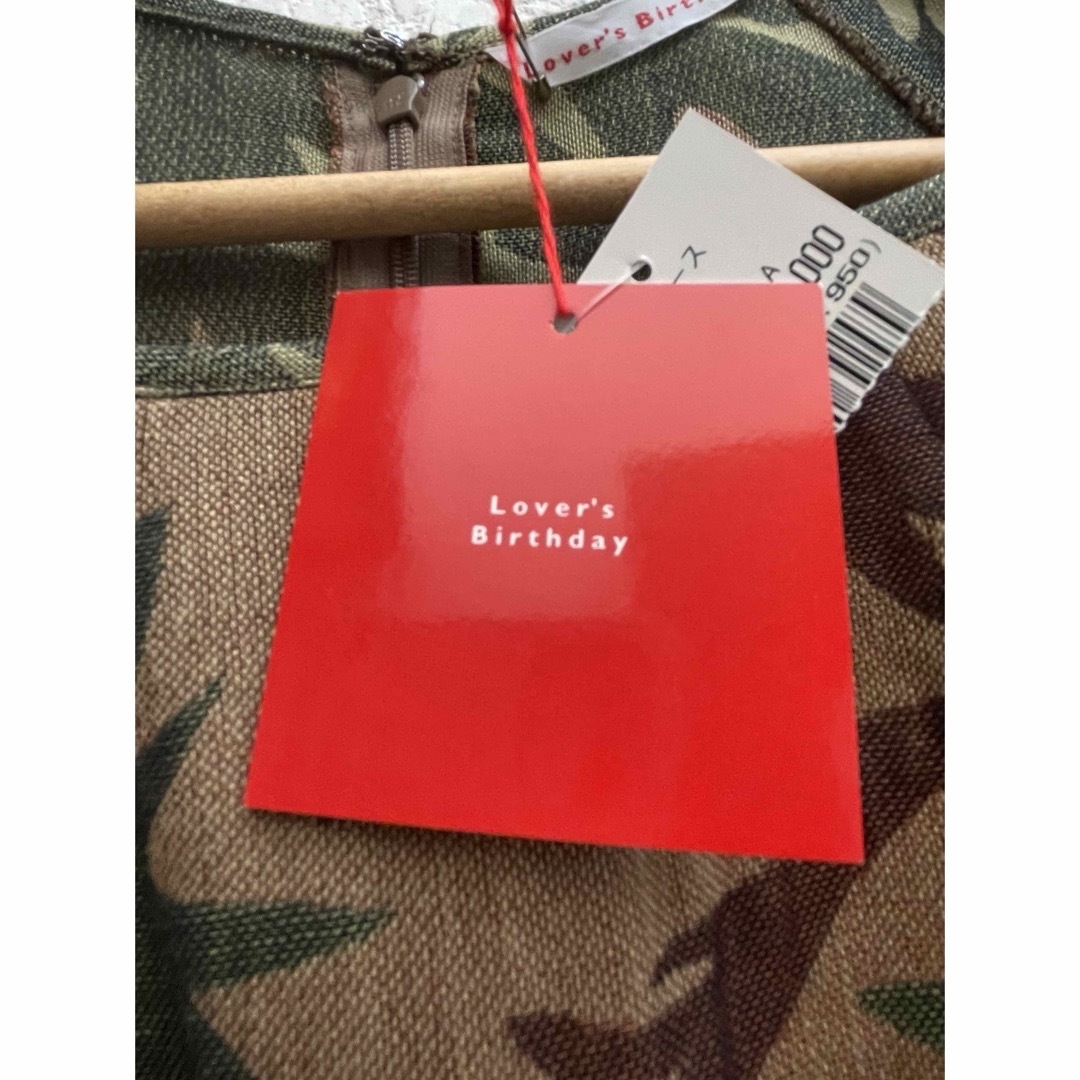 新品 タグ付き Lover's Birthday ラバーズバースデー 麻混ワンピ 新品 タグ付き Lover's Birthday ラバーズバースデー 麻混ワンピ