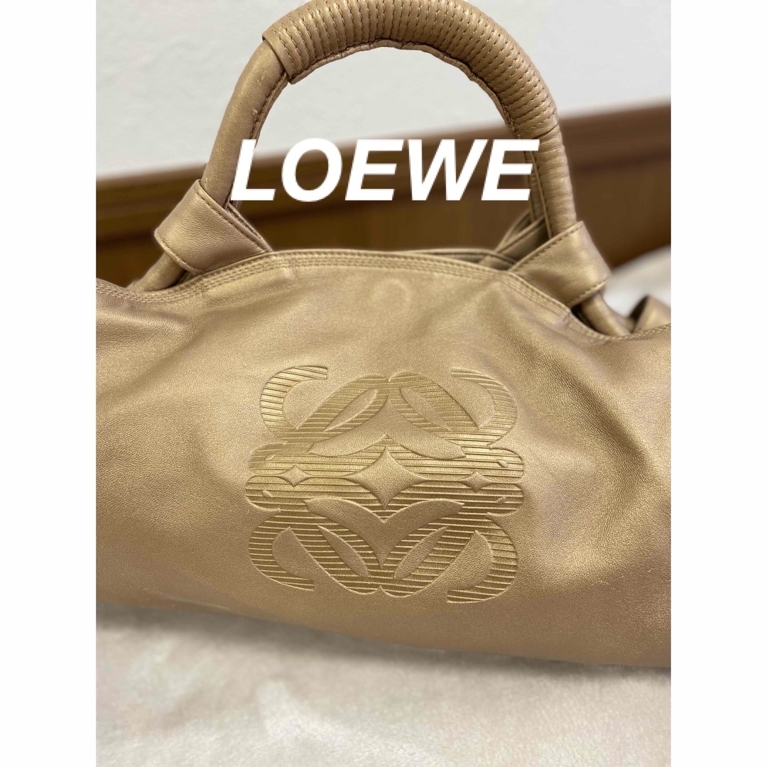 LOEWE ロエベ アナグラム ナッパアイレ ハンドバッグ レザー LOEWE ロエベ アナグラム ナッパアイレ ハンドバッグ レザー