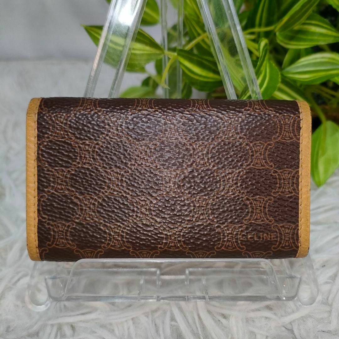 CELINE - セリーヌ キーケース 6連 トリオンフ マカダム CELINE CELINE - セリーヌ キーケース 6連 トリオンフ マカダム CELINE