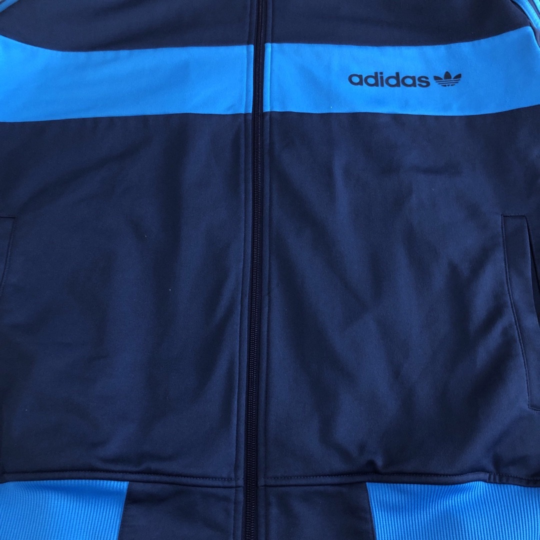 美品XL⭐️90s adidas トラックジャケット あのちゃんvintage青 美品XL⭐️90s adidas トラックジャケット あのちゃんvintage青