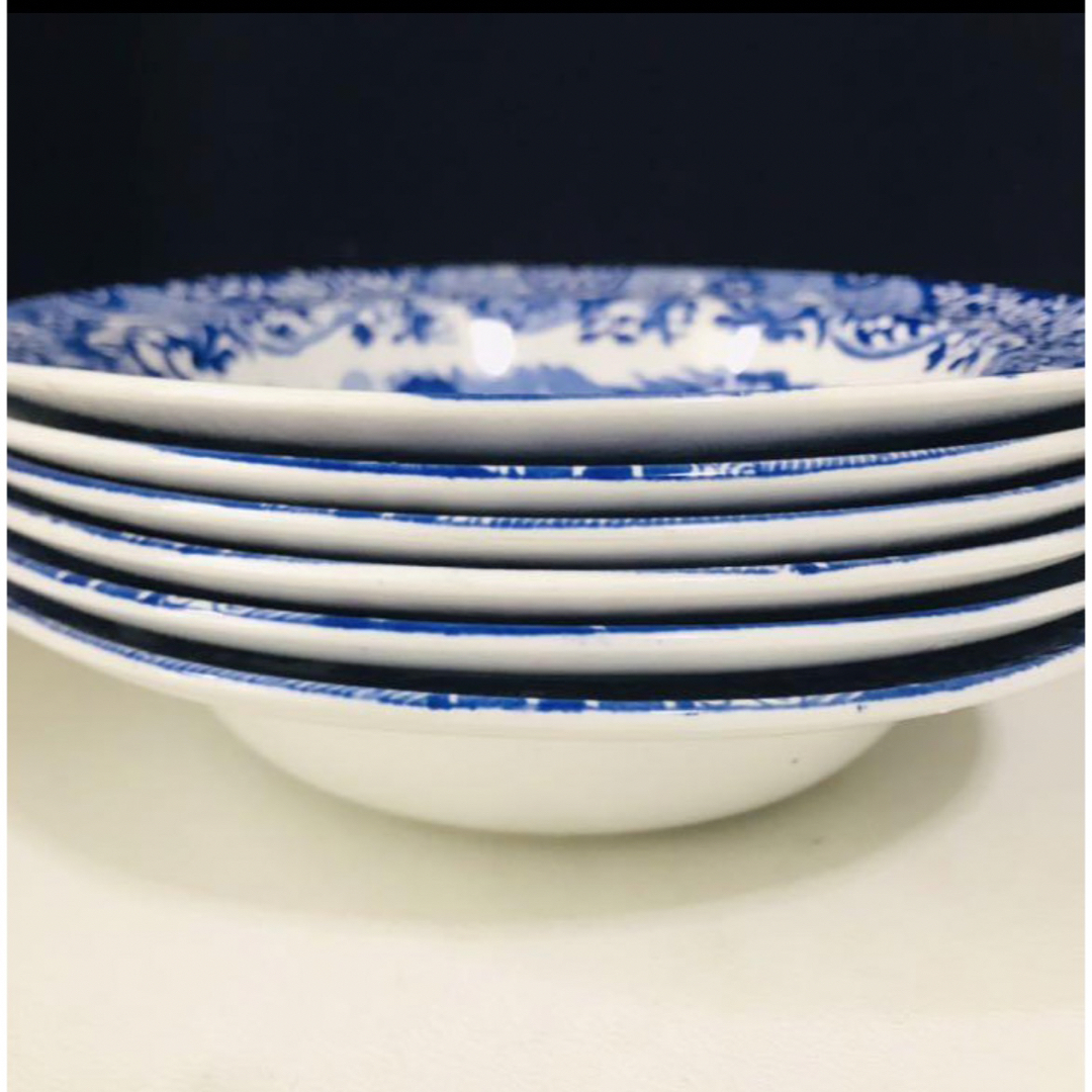 スポード ブルーイタリアン フルーツボウル 6個セット キッチン/食器 スポード ブルーイタリアン フルーツボウル 6個セット キッチン/食器