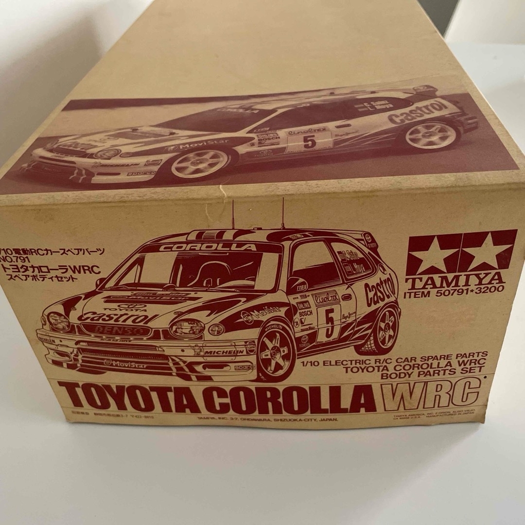 タミヤ ラジコンボディ トヨタ カローラ WRC の通販 by Fh0278's タミヤ ラジコンボディ トヨタ カローラ WRC の通販 by Fh0278's