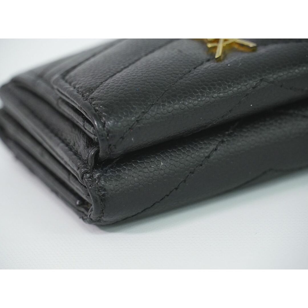 SAINT LAURENT - 本物 サンローラン SAINT LAURENT YSL ロゴ 折 SAINT LAURENT - 本物 サンローラン SAINT LAURENT YSL ロゴ 折