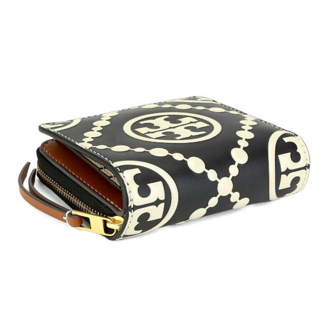 新品 トリーバーチ TORY BURCH 2つ折り財布 Tモノグラム 新品 トリーバーチ TORY BURCH 2つ折り財布 Tモノグラム