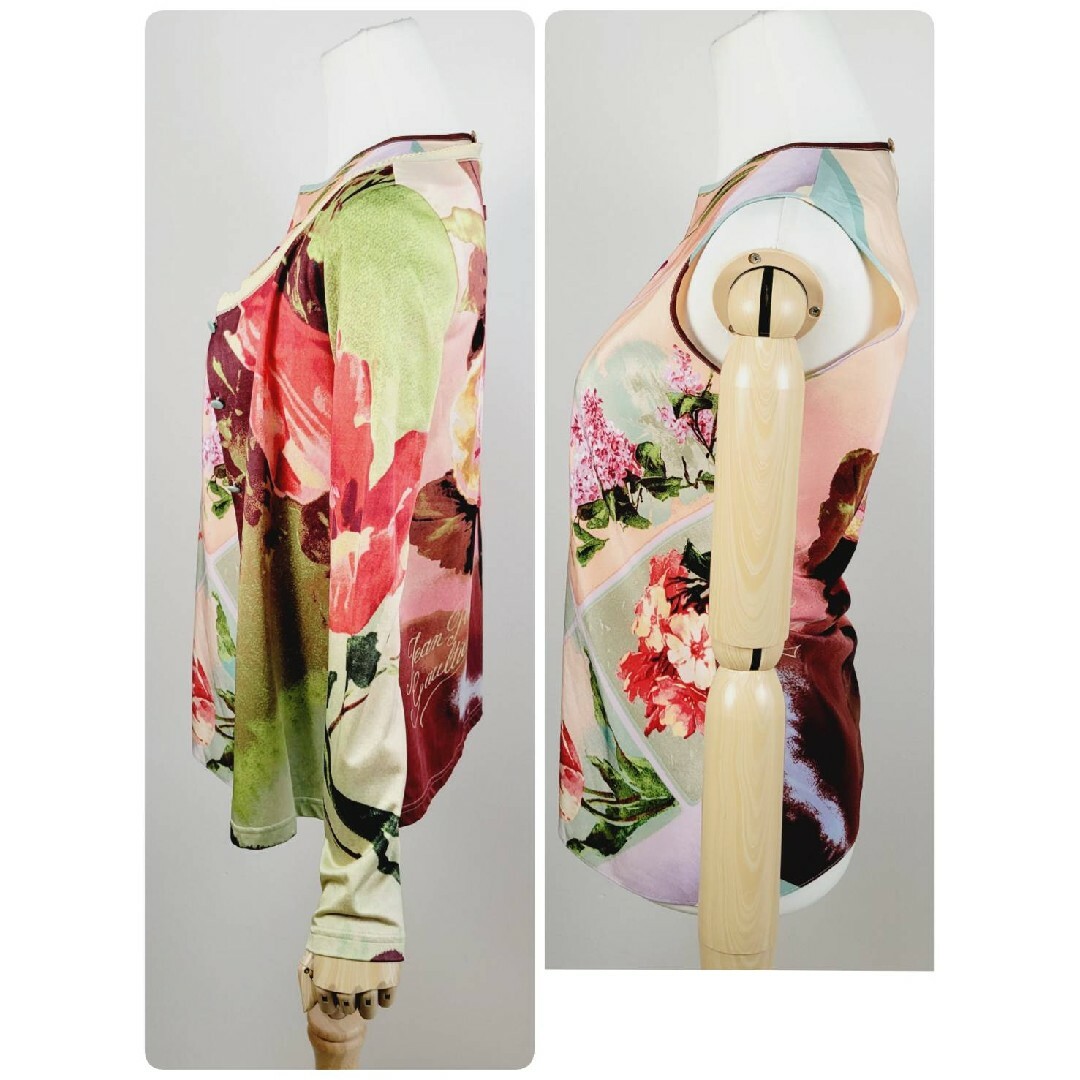 Jean-Paul GAULTIER - 【美品】Jean Paul GAULTIER FEMME 花柄 Jean-Paul GAULTIER - 【美品】Jean Paul GAULTIER FEMME 花柄