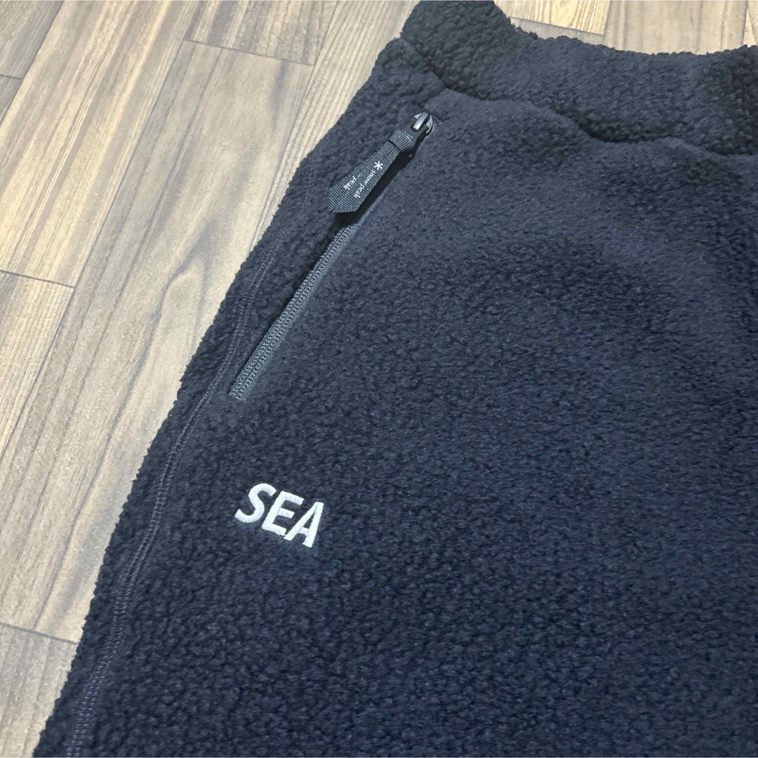 windandsea スノーピーク フリースパンツ ブラックMサイズ 新品 windandsea スノーピーク フリースパンツ ブラックMサイズ 新品