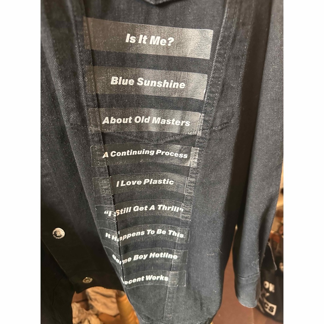 RAF SIMONS - 18SS RAF SIMONS ラフシモンズ 権力の美学 デニム RAF SIMONS - 18SS RAF SIMONS ラフシモンズ 権力の美学 デニム