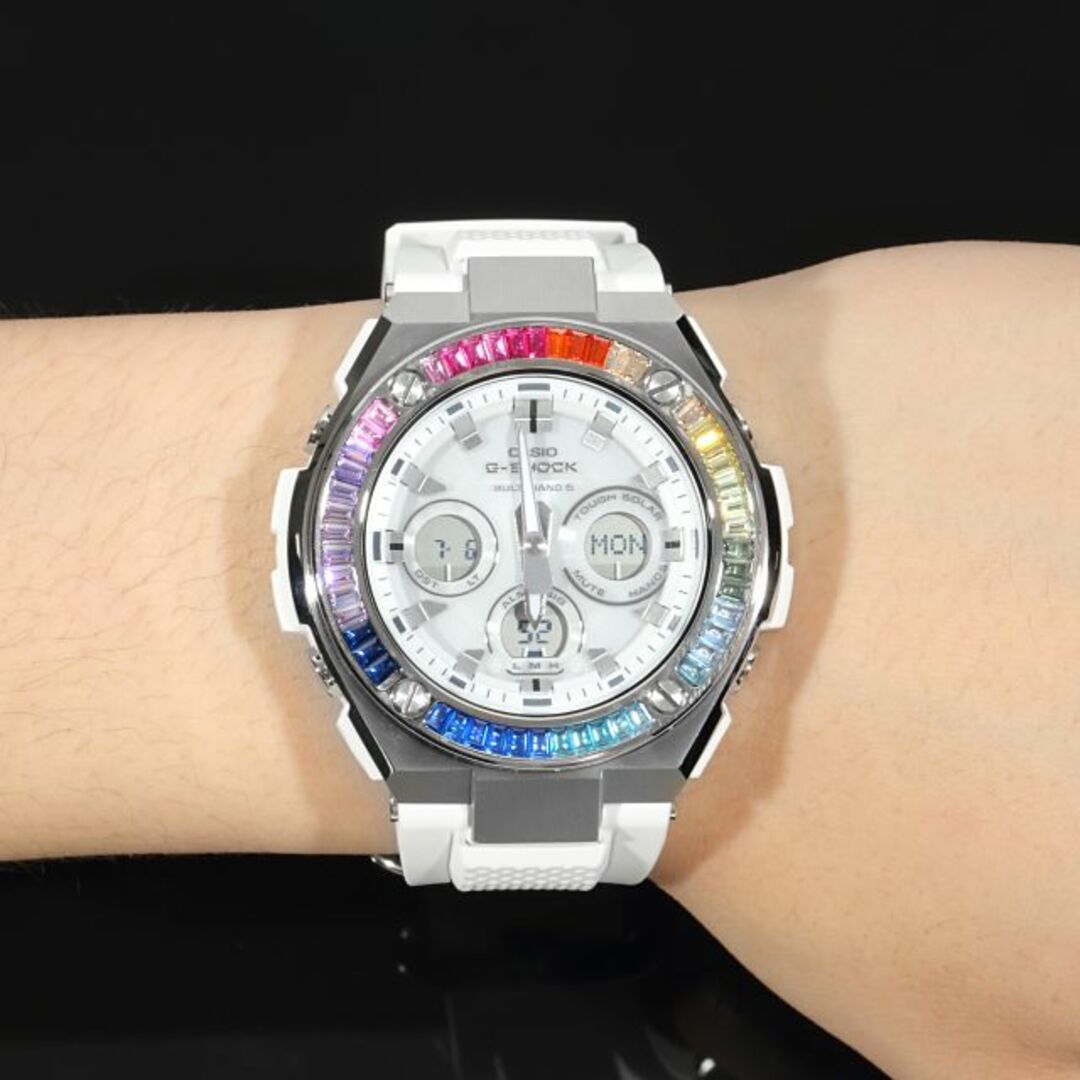G-SHOCK - G-SHOCK GST w310 Gスチール ホワイト 白 バケット G-SHOCK - G-SHOCK GST w310 Gスチール ホワイト 白 バケット