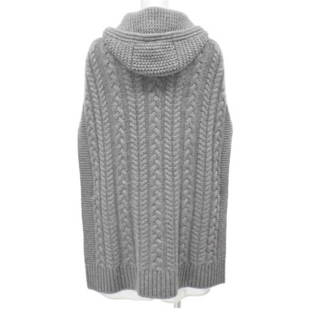Loro Piana - ロロピアーナ 肉厚ピュアカシミヤ ニットポンチョ Loro Piana - ロロピアーナ 肉厚ピュアカシミヤ ニットポンチョ