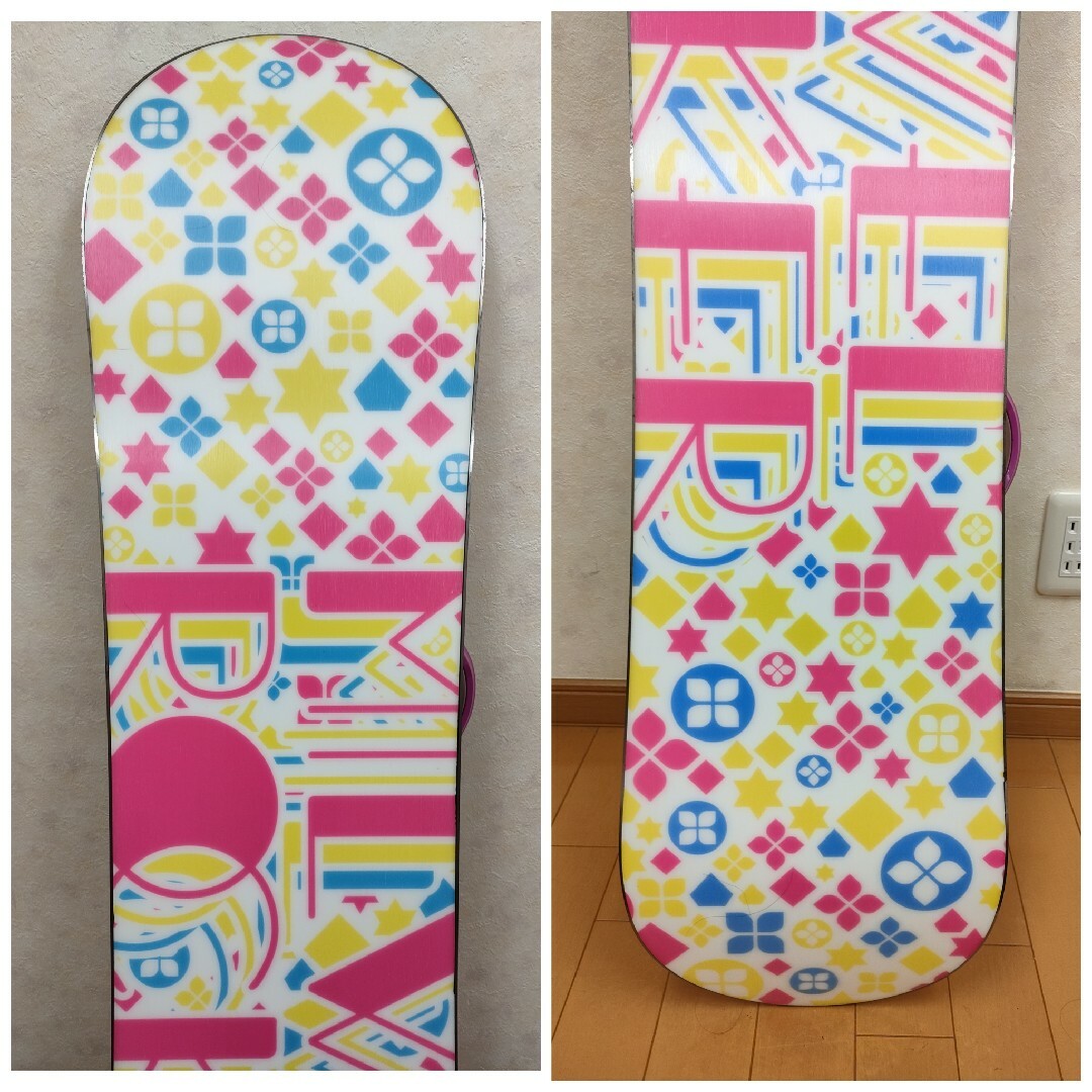 美品】スノーボード 2点セット☆140cm☆ピンク☆の通販 by LEO's 美品】スノーボード 2点セット☆140cm☆ピンク☆の通販 by LEO's