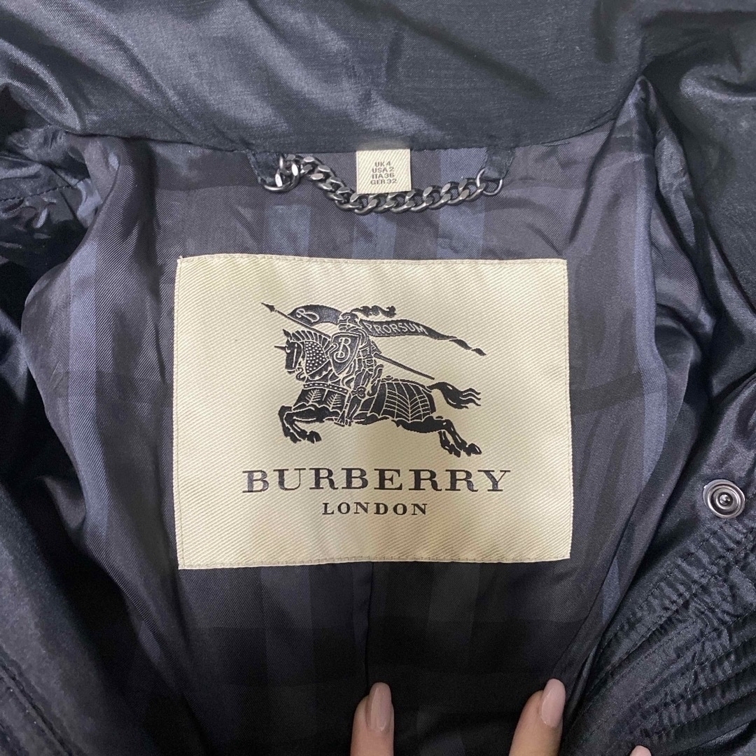 BURBERRY - 【レア】Burberry ロングダウンコート リアルファー BURBERRY - 【レア】Burberry ロングダウンコート リアルファー