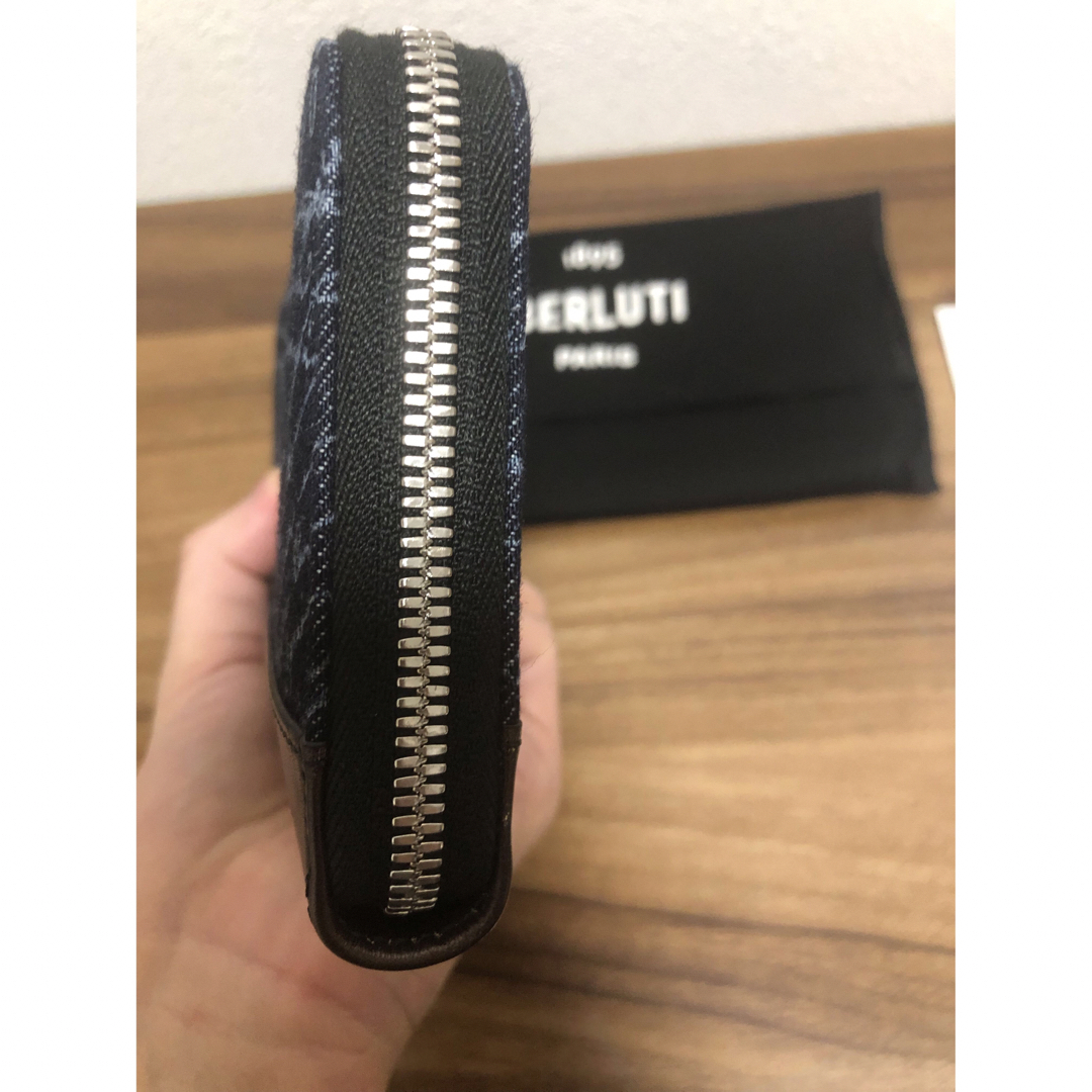 BERLUTI - 希少・限定品 ベルルッティ BERLUTI 長財布 デニム BERLUTI - 希少・限定品 ベルルッティ BERLUTI 長財布 デニム