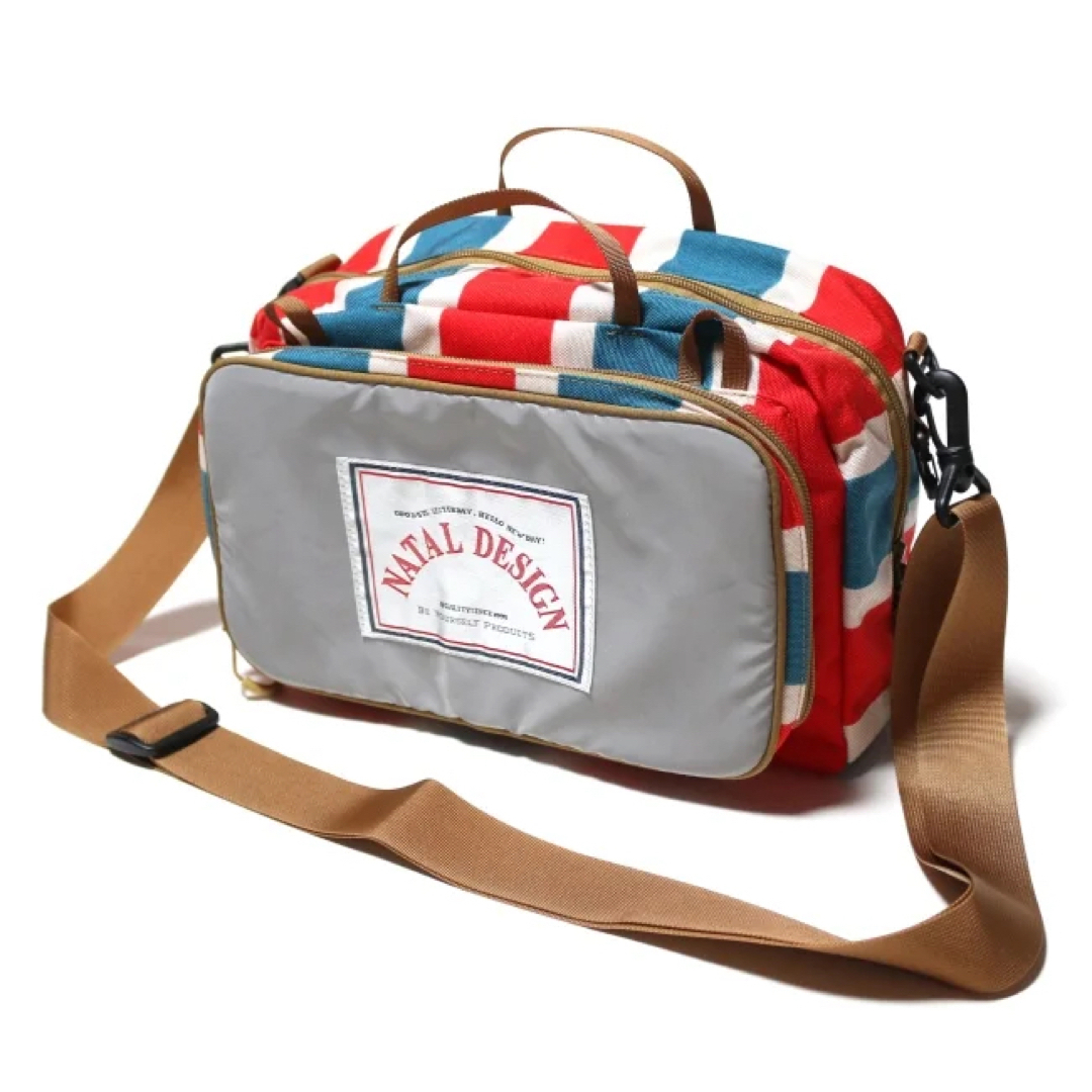 新品未使用】NATAL DESIGN WALKY TIME BAG ストライプ 新品未使用】NATAL DESIGN WALKY TIME BAG ストライプ