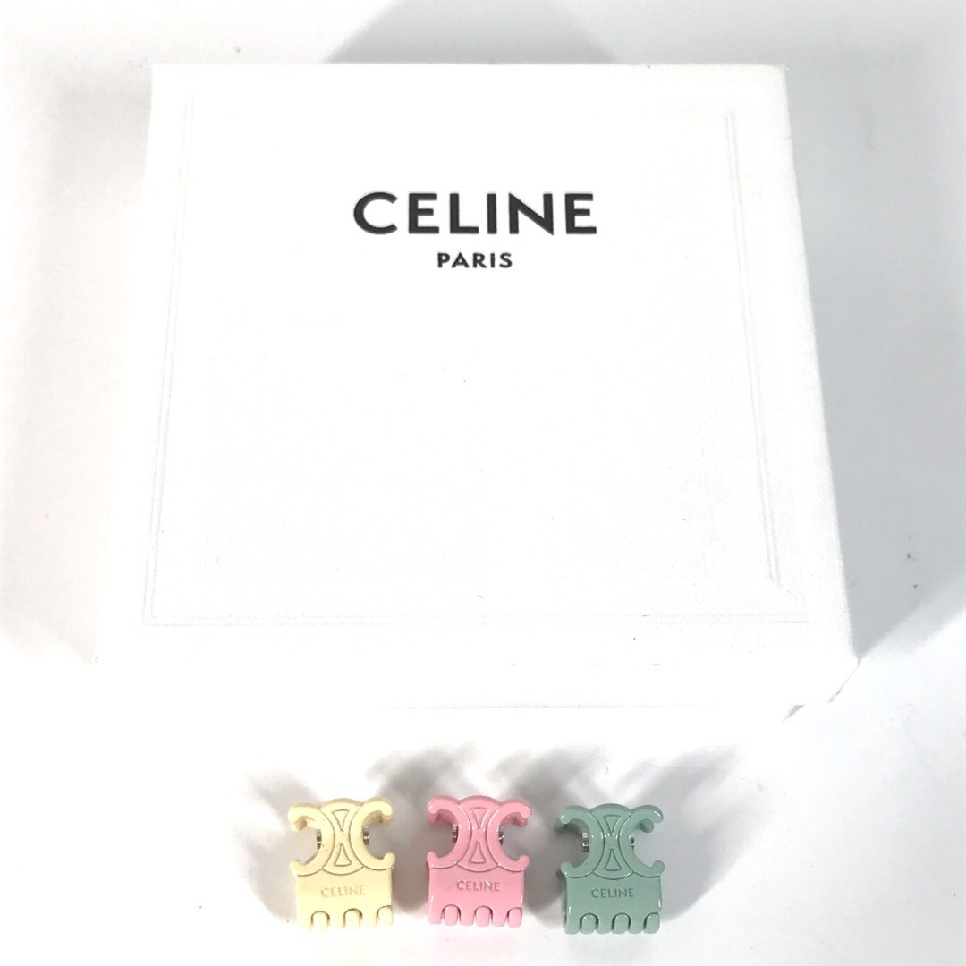 セリーヌ CELINE トリオンフ カラード ヘアクロー ミニ ヘア セリーヌ CELINE トリオンフ カラード ヘアクロー ミニ ヘア