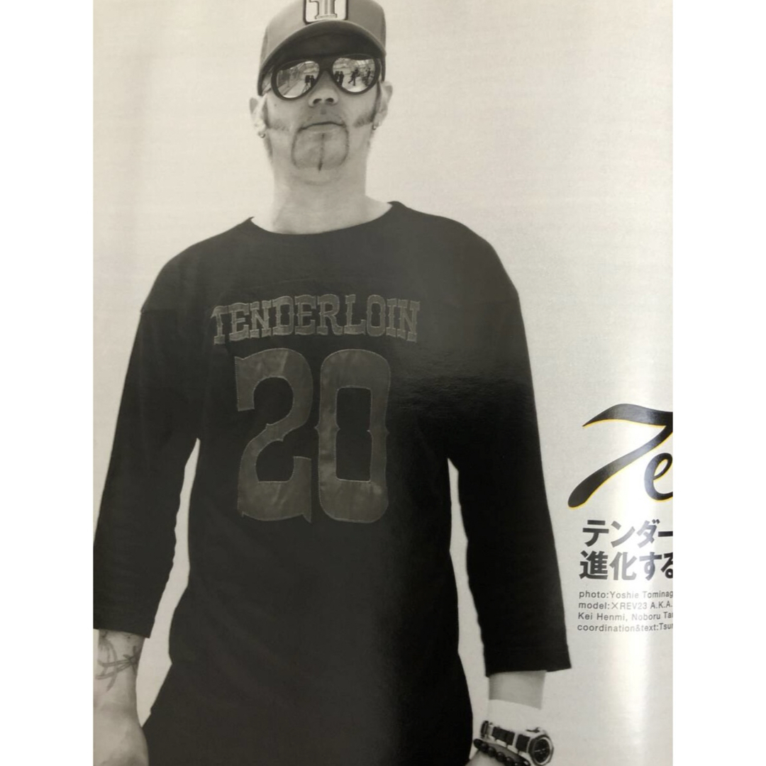 テンダーロイン T-NFL RAG ラグラン 七分袖 ブラック テンダーロイン T-NFL RAG ラグラン 七分袖 ブラック