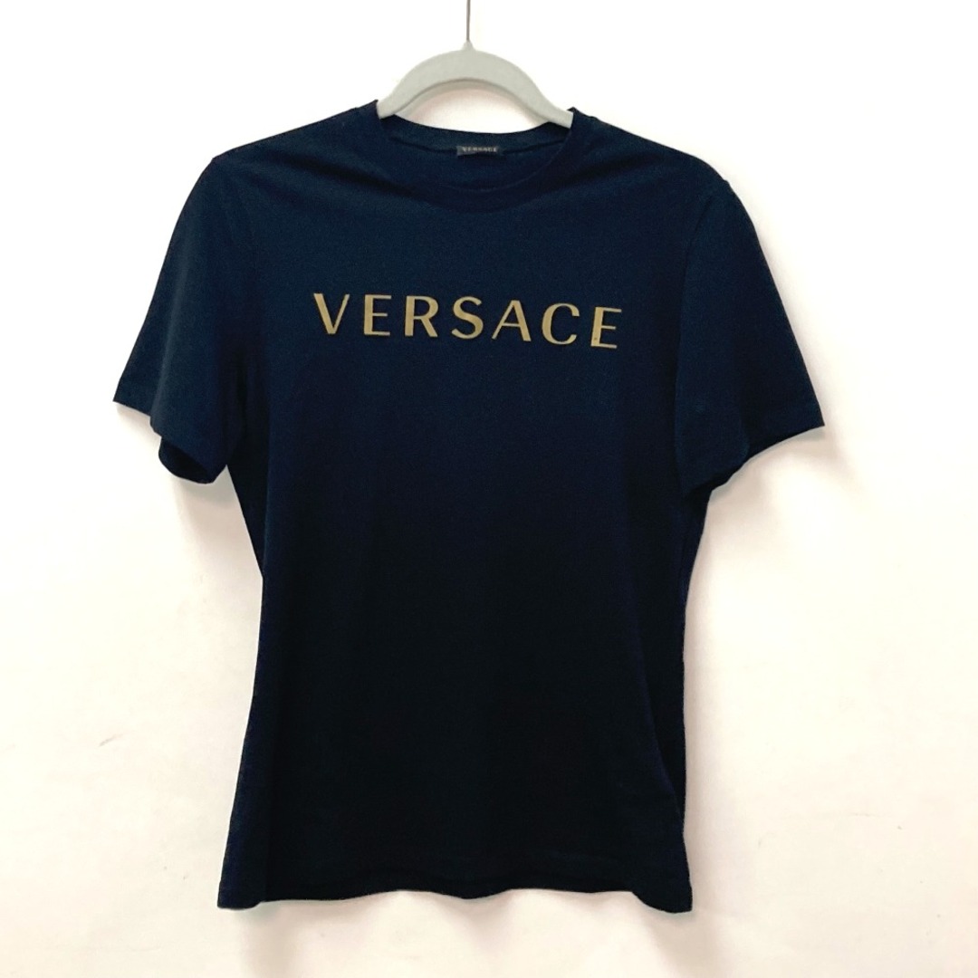 VERSACE - ヴェルサーチ VERSACE ロゴ アパレル トップス 半袖T VERSACE - ヴェルサーチ VERSACE ロゴ アパレル トップス 半袖T
