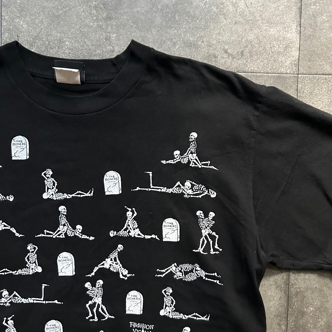 90s エロtシャツ 48手シリーズ ブラック L スカル/骸骨の通販 by 90s エロtシャツ 48手シリーズ ブラック L スカル/骸骨の通販 by