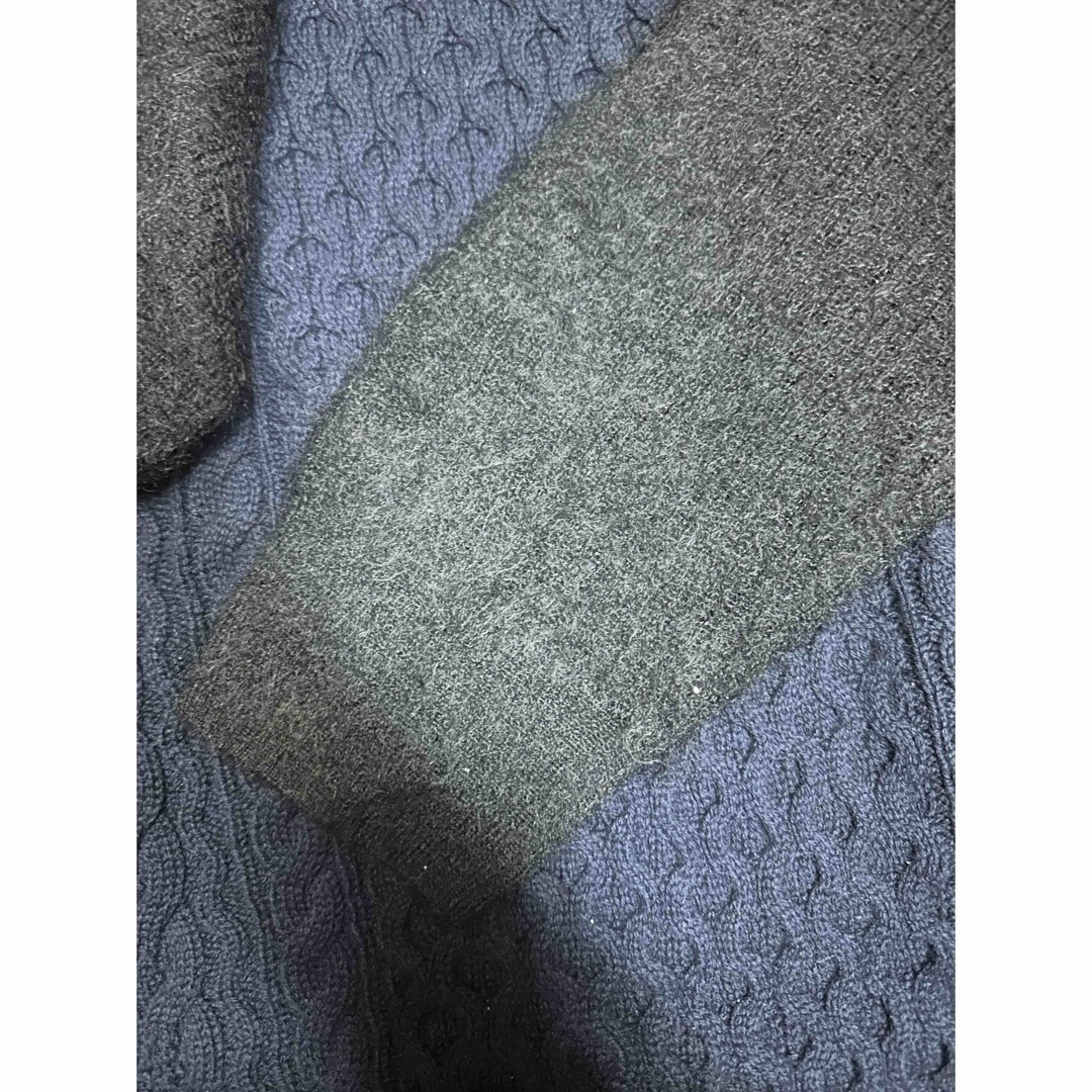 sacai CABLE PATTERN KNIT PULLOVER sacai CABLE PATTERN KNIT PULLOVER