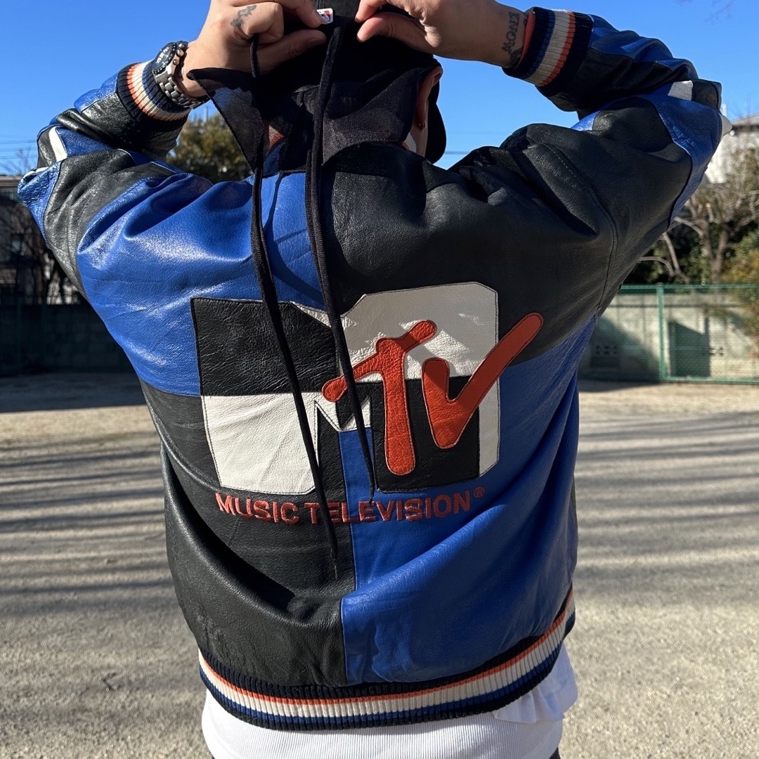 Ralph Lauren - MTV leather jacket サイズL 90s 本革の通販 by Ralph Lauren - MTV leather jacket サイズL 90s 本革の通販 by