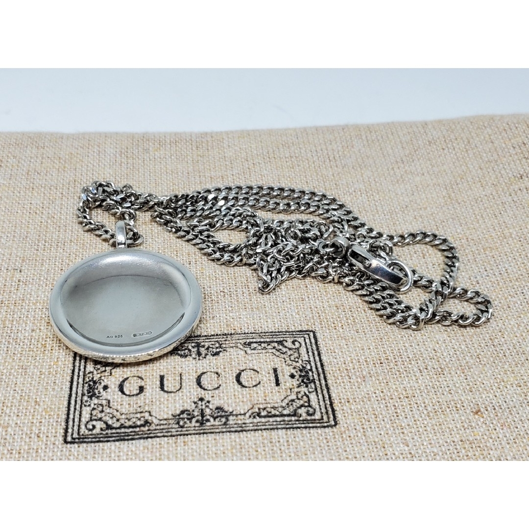 GUCCI - 【超レア廃盤美品】GUCCI クレスト ネックレス コインの GUCCI - 【超レア廃盤美品】GUCCI クレスト ネックレス コインの