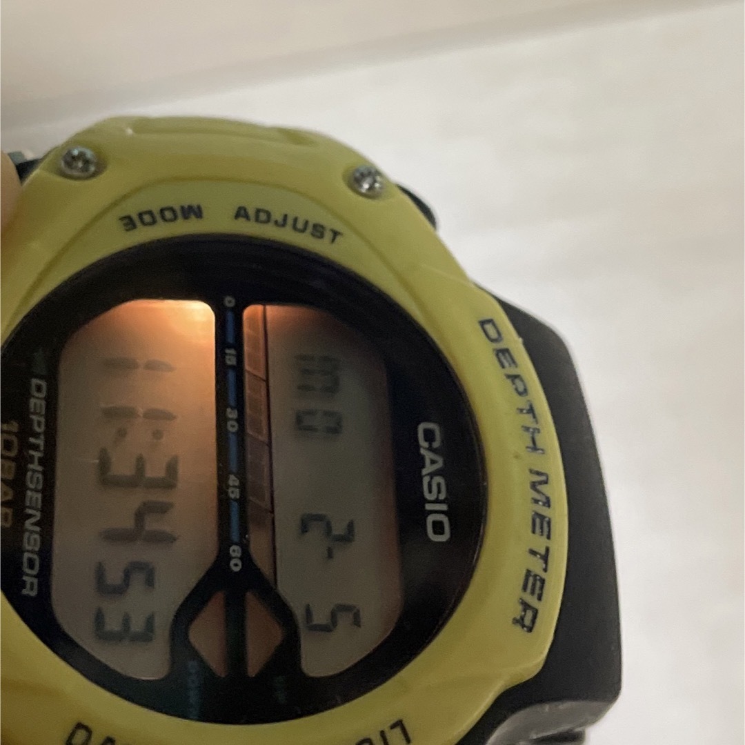 CASIO - 【激レア】CASIO DEPTH METER イエロー 腕時計の通販 by CASIO - 【激レア】CASIO DEPTH METER イエロー 腕時計の通販 by