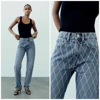 ZARA(デニム/ジーンズ ・ シルバー/銀色系)のフリマアイテム一覧 ZARA(デニム/ジーンズ ・ シルバー/銀色系)のフリマアイテム一覧