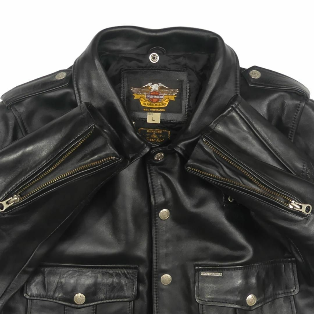 Harley Davidson - ハーレーダビッドソン ライダースジャケット Harley Davidson - ハーレーダビッドソン ライダースジャケット