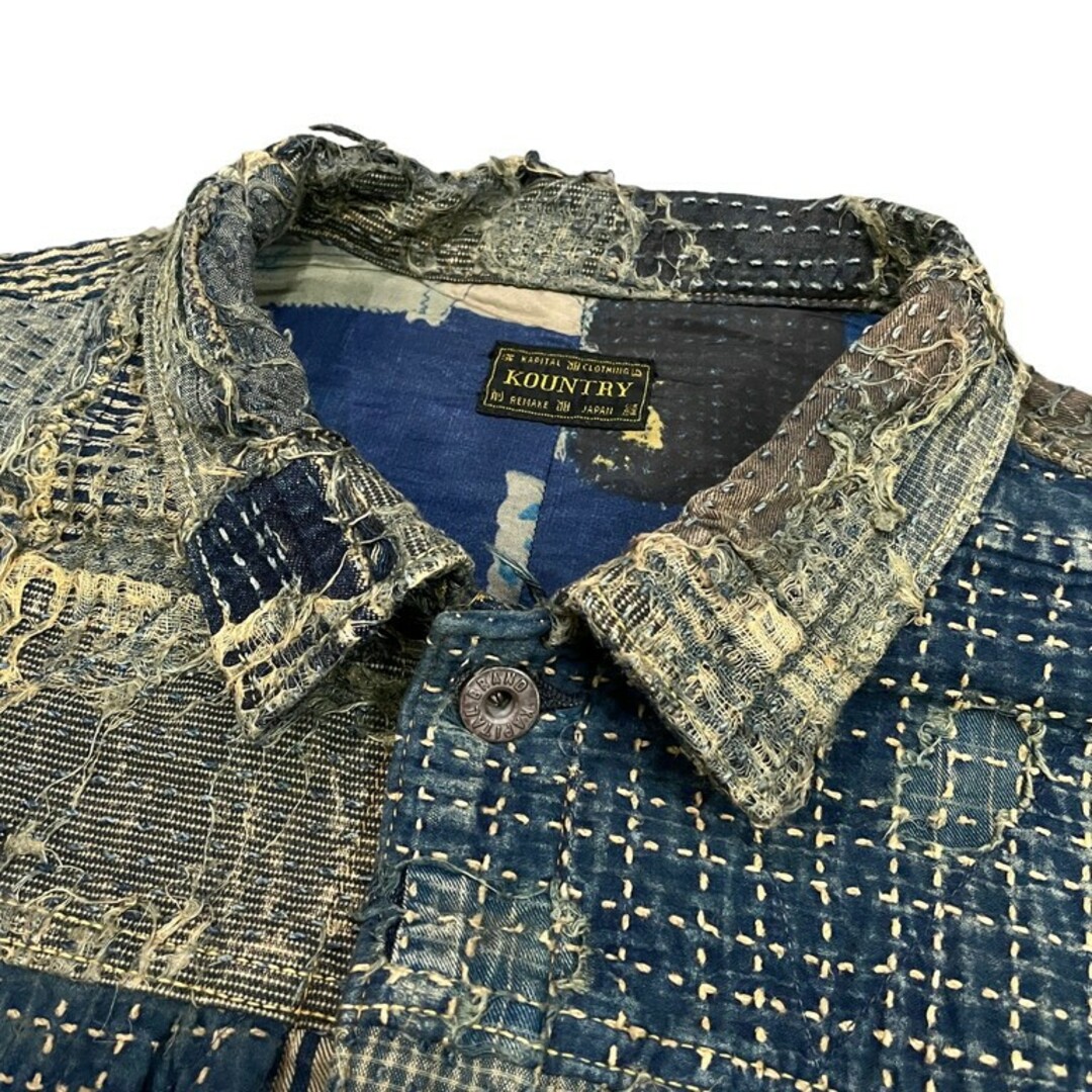 KAPITAL - KAPITAL タグ付未使用 22SS KOUNTRY BORO SPRING 1ST KAPITAL - KAPITAL タグ付未使用 22SS KOUNTRY BORO SPRING 1ST