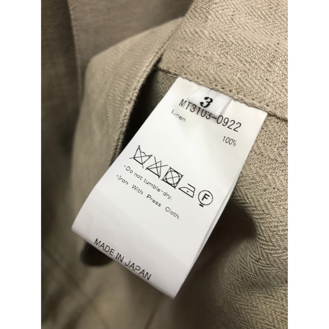 MAATEE&SONS EURO COVERALL JK リネン ジャケットの通販 by MAATEE&SONS EURO COVERALL JK リネン ジャケットの通販 by