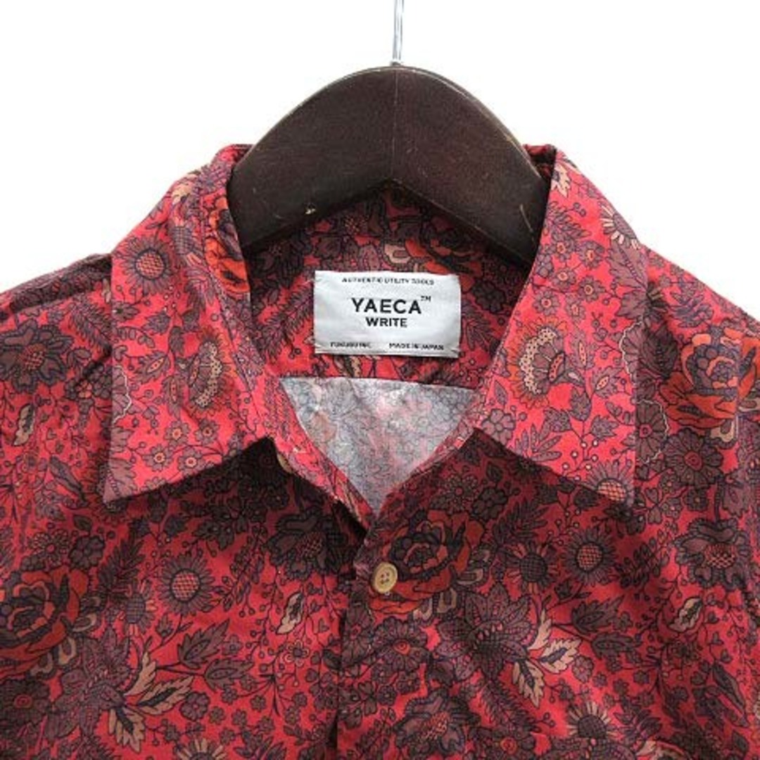 YAECA - ヤエカ ライト リバティ プリント シャツ ブラウス 長袖 YAECA - ヤエカ ライト リバティ プリント シャツ ブラウス 長袖