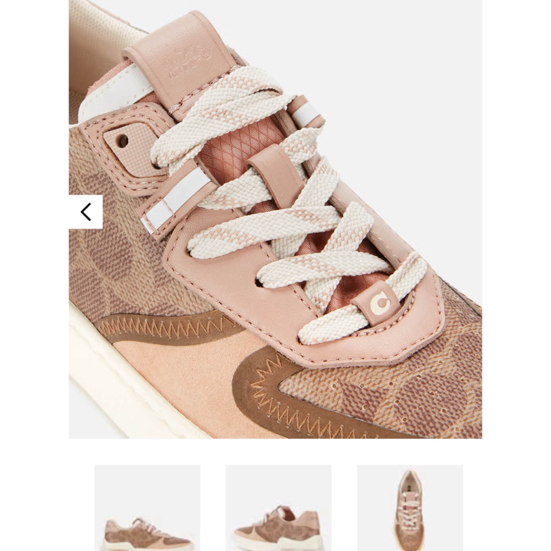 COACH - COACH コーチ シグネチャープリント スニーカー ❣️US COACH - COACH コーチ シグネチャープリント スニーカー ❣️US