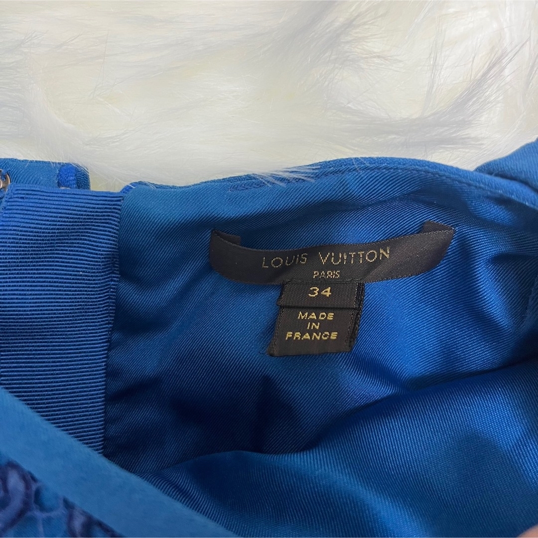 LOUIS VUITTON - LOUIS VUITTON ルイヴィトン ワンピース 切替 LOUIS VUITTON - LOUIS VUITTON ルイヴィトン ワンピース 切替