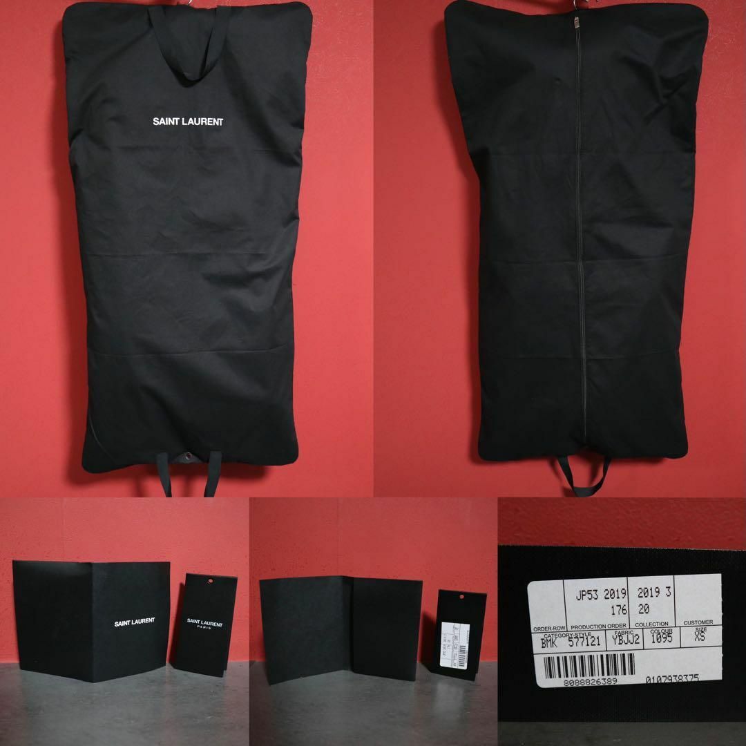 SAINT LAURENT - 【美品】SAINT LAURENT PARIS 裏地ボア ファー SAINT LAURENT - 【美品】SAINT LAURENT PARIS 裏地ボア ファー