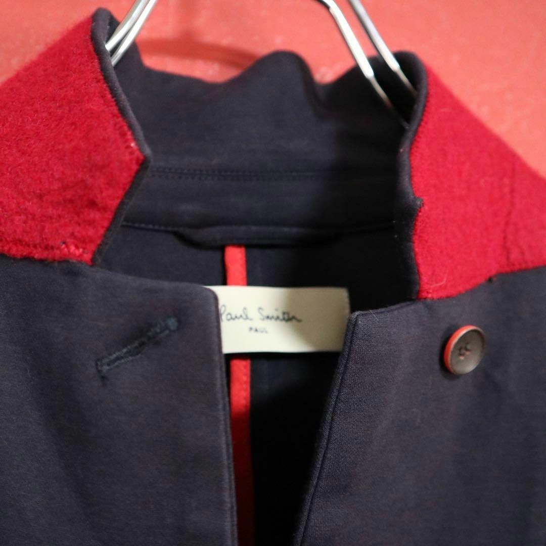 Paul Smith - 【希少デザイン】Paul Smith 裏地レッドライン 襟 Paul Smith - 【希少デザイン】Paul Smith 裏地レッドライン 襟