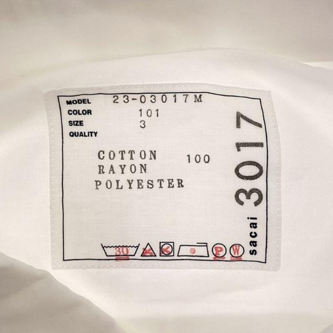 sacai - 【美品】 sacai / サカイ | 2023SS | Thomas Mason S sacai - 【美品】 sacai / サカイ | 2023SS | Thomas Mason S