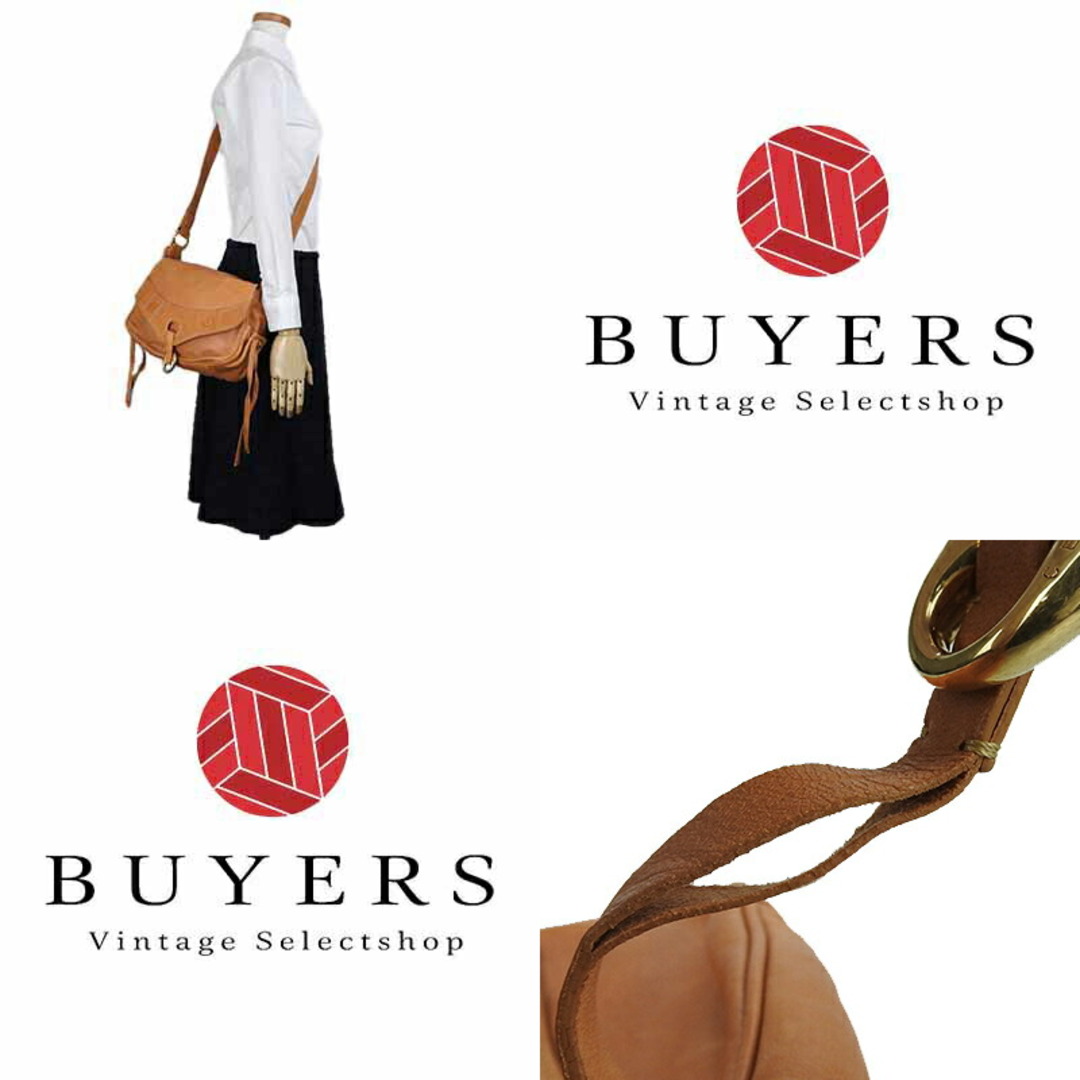CELINE - 【中古】セリーヌ CELINE ショルダーバッグ キャメル CELINE - 【中古】セリーヌ CELINE ショルダーバッグ キャメル
