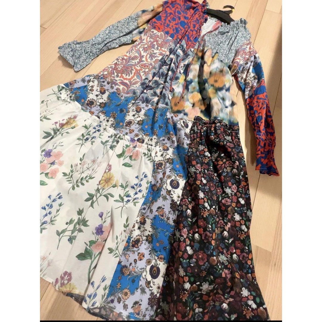 Ameri VINTAGE - LIBERTY PATCHWORK MLT DRESSの通販 by s shop Ameri VINTAGE - LIBERTY PATCHWORK MLT DRESSの通販 by s shop