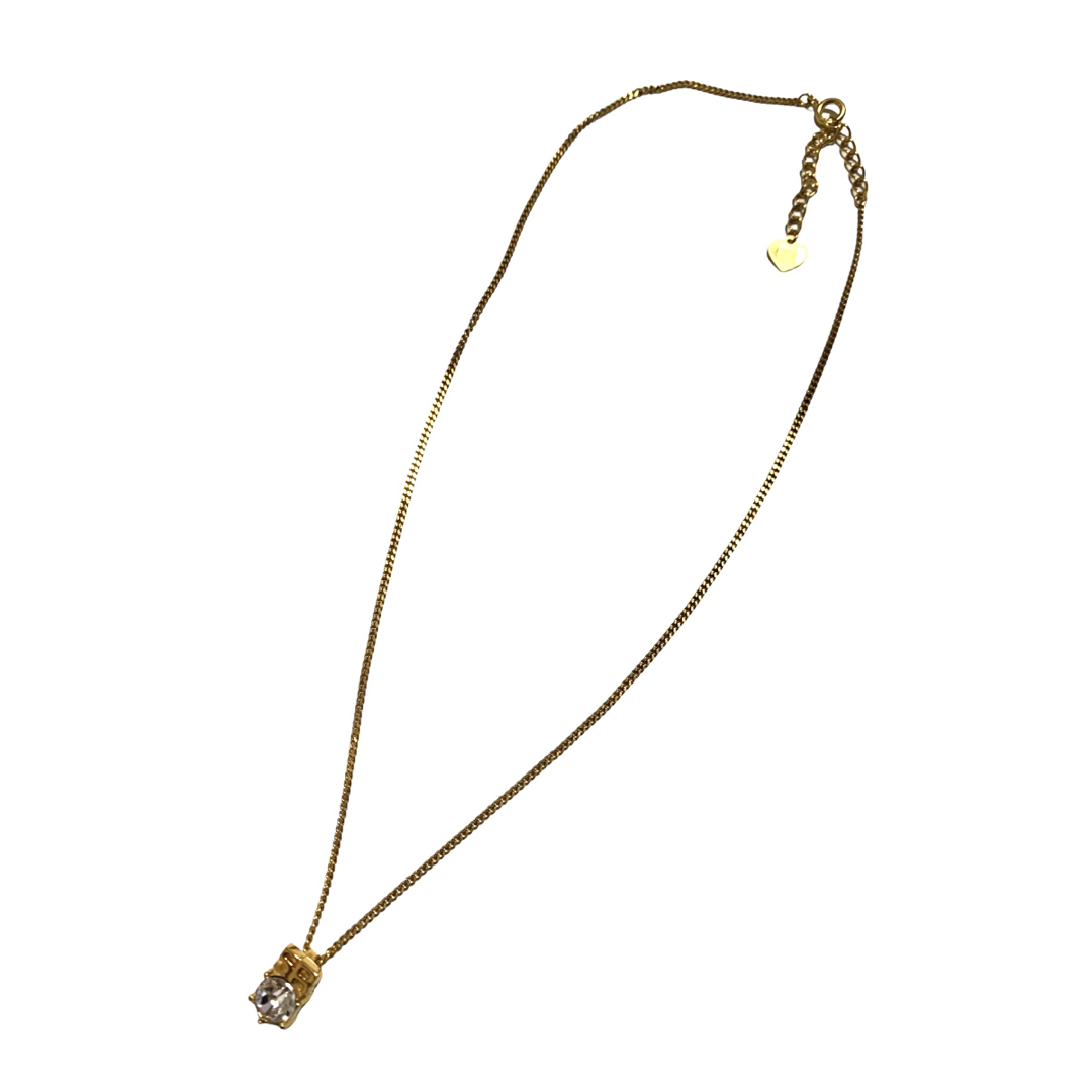 SONIA RYKIEL - 美品 SONIA RYKIEL ネックレス SRロゴ ゴールド SONIA RYKIEL - 美品 SONIA RYKIEL ネックレス SRロゴ ゴールド