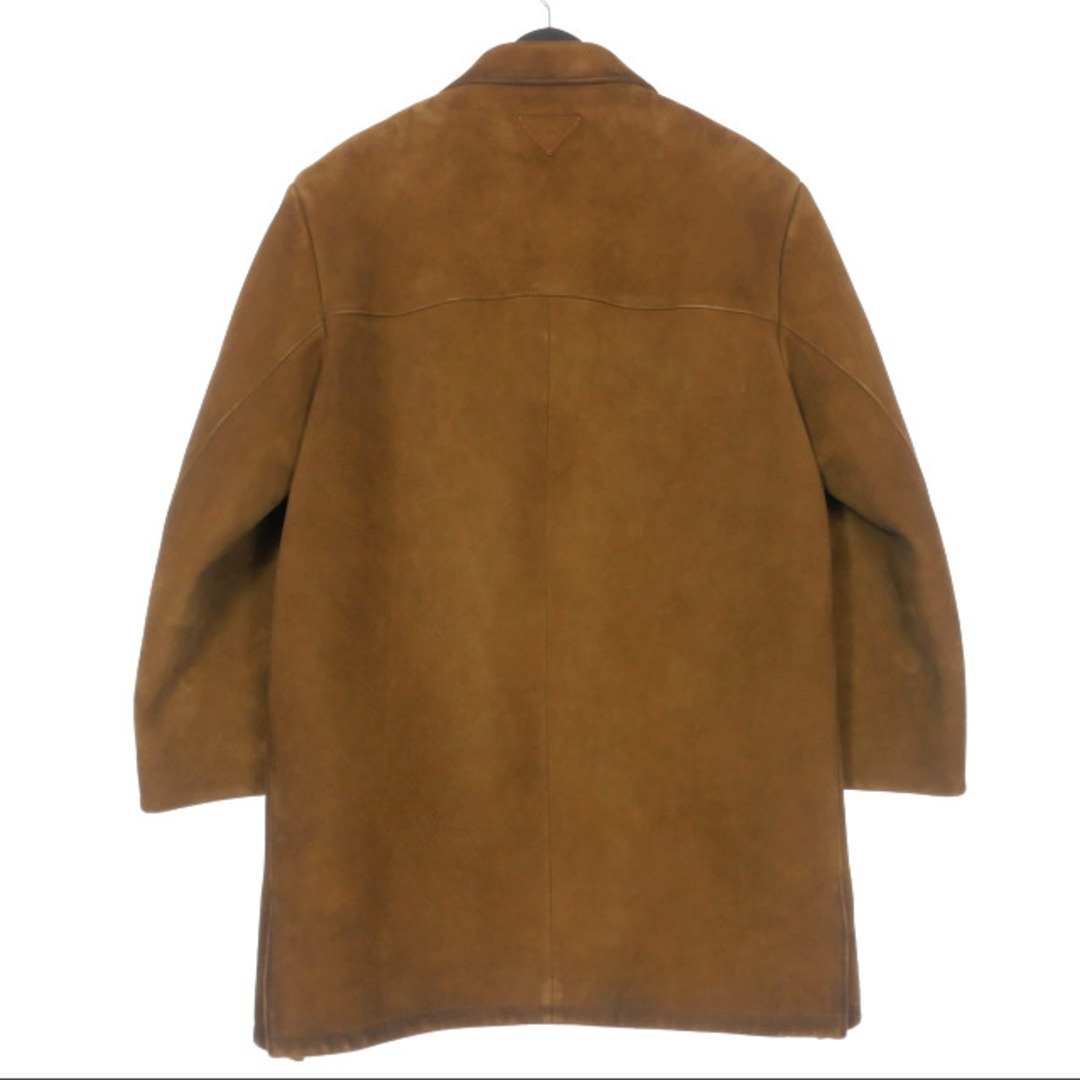 PRADA - プラダ PRADA 23AW スエードジャケット カーコート 44 PRADA - プラダ PRADA 23AW スエードジャケット カーコート 44