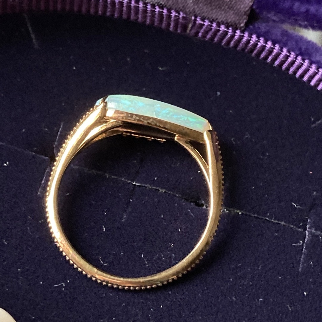 agete - アガット 銀座店限定 18K オパールリングの通販 by あ agete - アガット 銀座店限定 18K オパールリングの通販 by あ