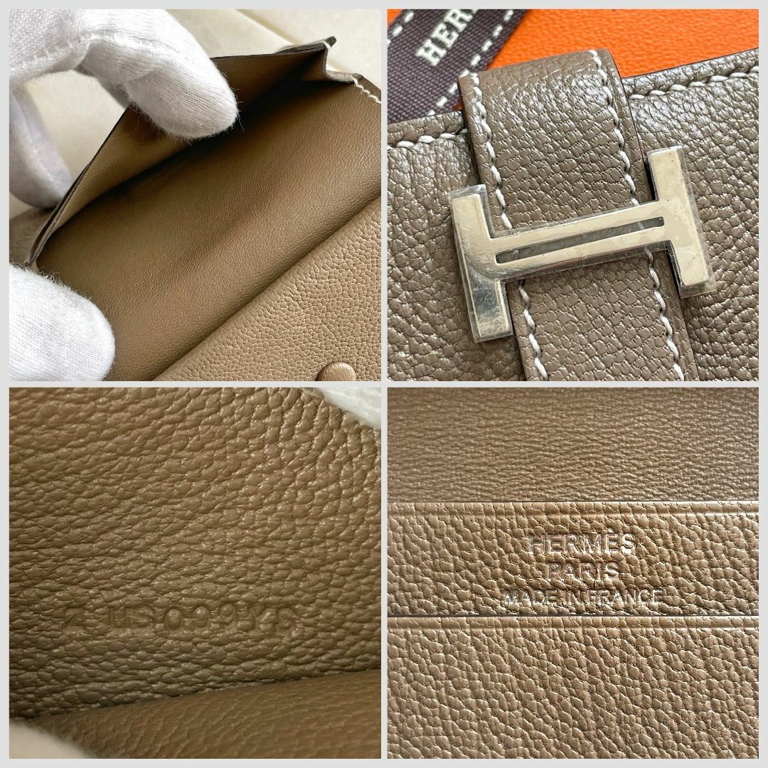 HERMES - 未使用品☆HERMES エルメス ベアンミニ エトゥープ HERMES - 未使用品☆HERMES エルメス ベアンミニ エトゥープ
