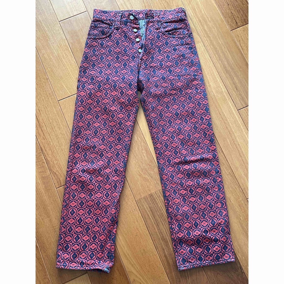 EVISU - EVISU エヴィス エビス 家紋総柄 デニムパンツの通販 by EVISU - EVISU エヴィス エビス 家紋総柄 デニムパンツの通販 by