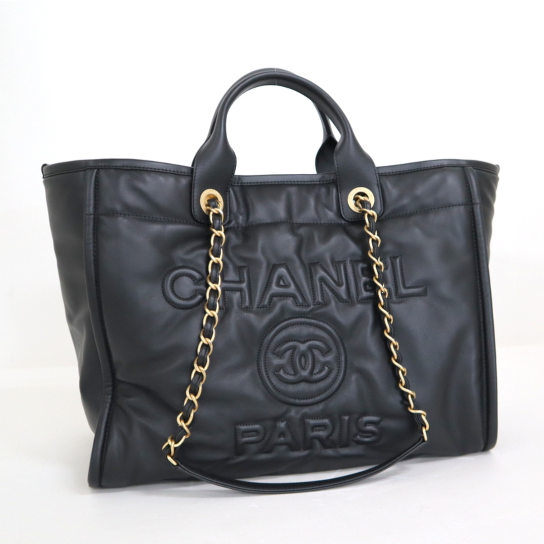 CHANEL - 【CHANEL】シャネル ドーヴィル ラージショッピング CHANEL - 【CHANEL】シャネル ドーヴィル ラージショッピング