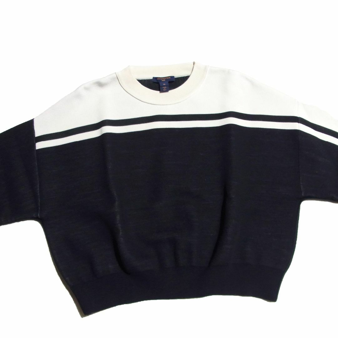 LOUIS VUITTON - 22AW ルイヴィトン ブロックニット クロップド LOUIS VUITTON - 22AW ルイヴィトン ブロックニット クロップド
