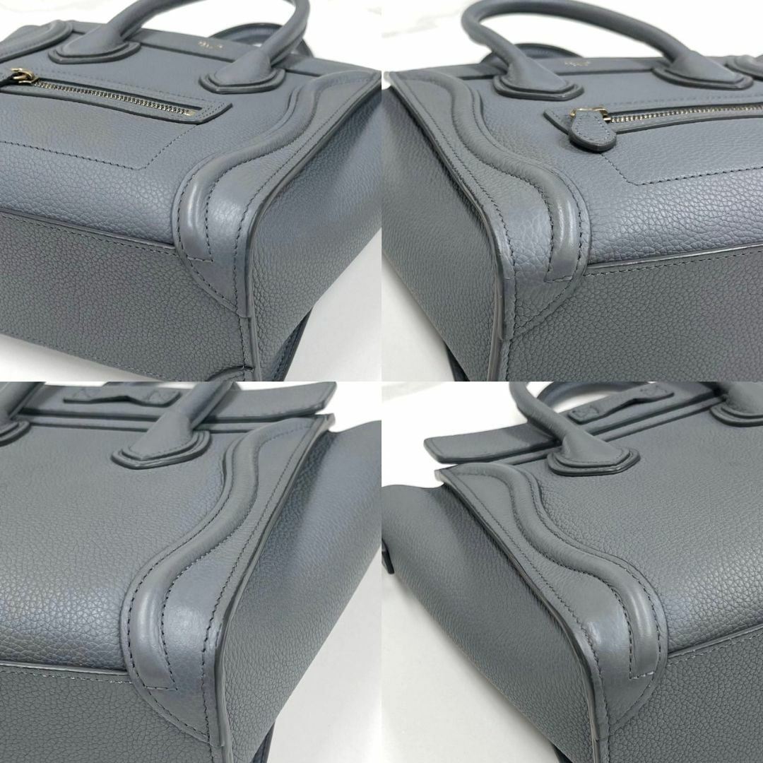 CELINE - 美品☆ セリーヌ ラゲージ ナノ コール レザー 2way CELINE - 美品☆ セリーヌ ラゲージ ナノ コール レザー 2way