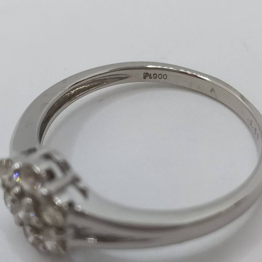 天然ダイヤモンド リング 指輪 フラワー お花 セブンスター 0.50ct 天然ダイヤモンド リング 指輪 フラワー お花 セブンスター 0.50ct