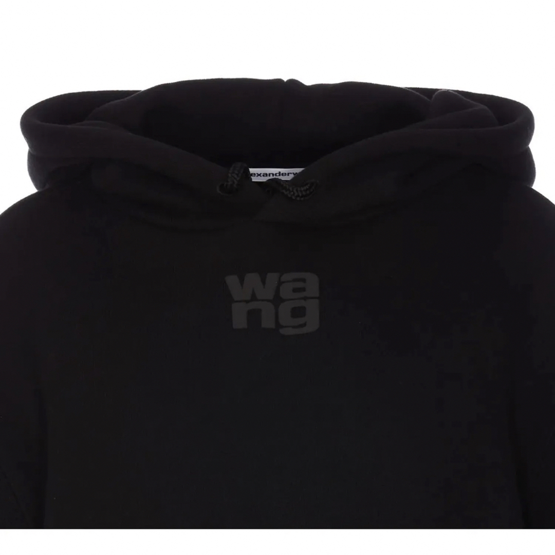 □ t by Alexander Wang コットン テリー ロゴフーディ □ □ t by Alexander Wang コットン テリー ロゴフーディ □