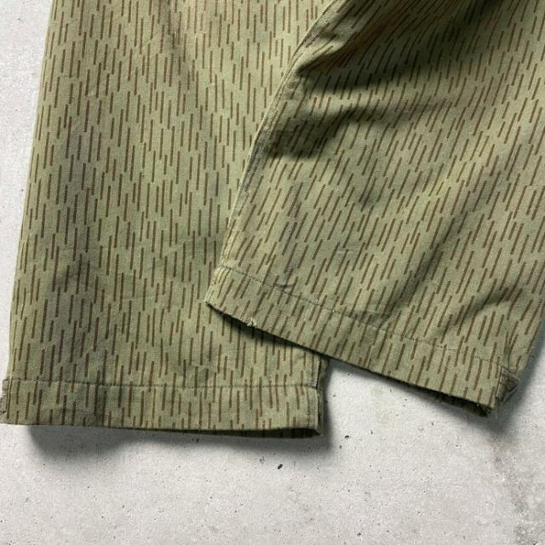 旧東ドイツ軍 NVA おとなし レインドロップカモ カーゴパンツ 旧東ドイツ軍 NVA おとなし レインドロップカモ カーゴパンツ